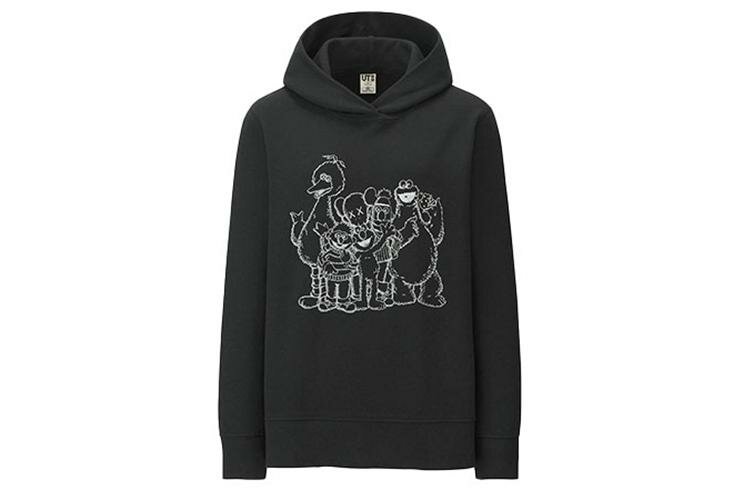 Свитшот UNIQLO X Sesame Street Group #2 Outline