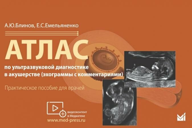 Атлас по ультразвуковой диагностике в акушерстве (эхограммы с комментариями): практическое пособие д