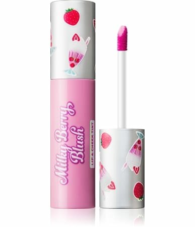 Блеск для губ I Heart Revolution Milkshake Milky Berry Blush, pink passion, 10 мл