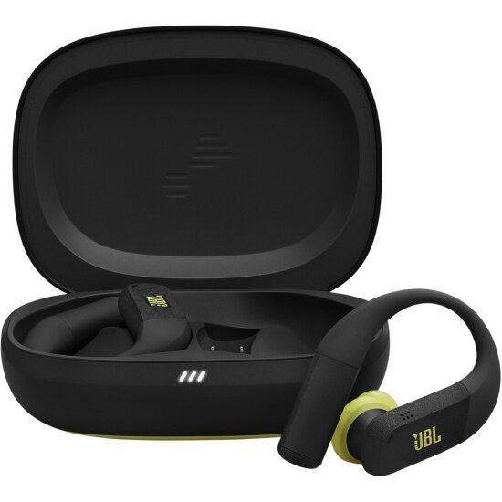 Беспроводные наушники Jbl Endurance Peak 4, черный/лаймовый