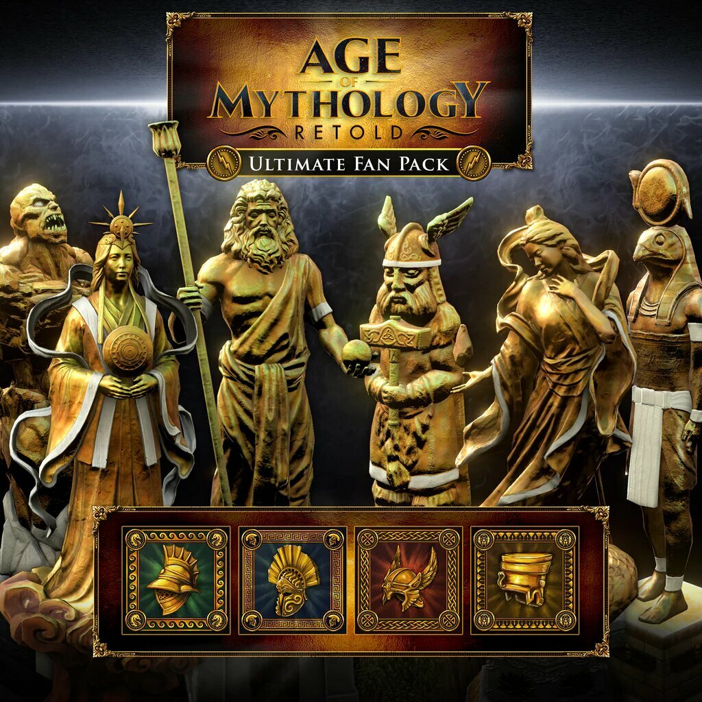 Дополнение Age of Mythology: Retold - Ultimate Fan Pack, цифровое издание PlayStation 5, регион Турция / код пополнения баланса