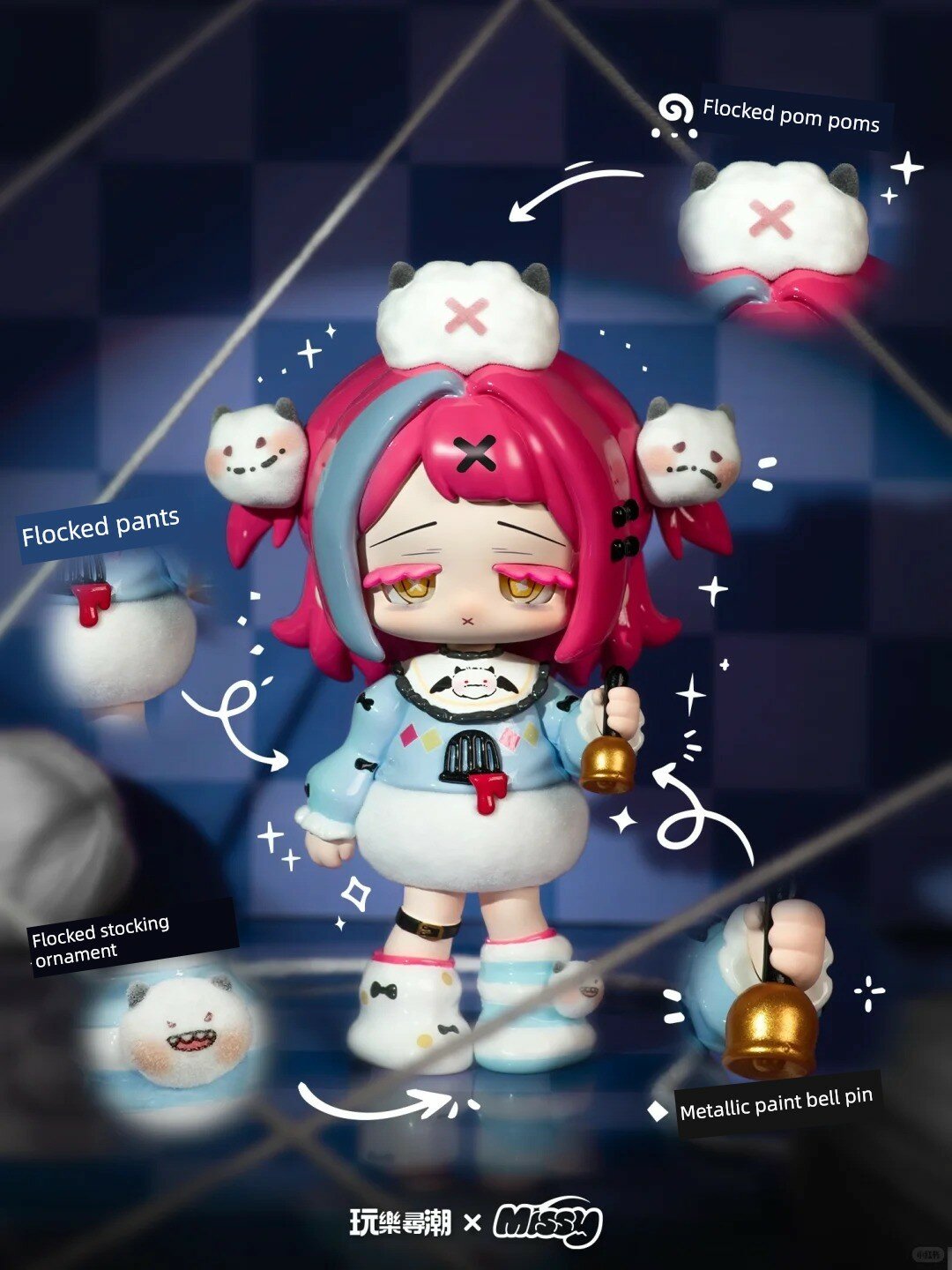 В наличии: Игрушечная фигурка Missy Sweet and Sad Loli второго поколения из серии Crow Paradise — подарок Эмоциональный