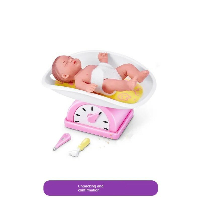 Игрушка-сюрприз ZURU Baby Ball (третье и второе поколения), миниатюрная силиконовая кукла, сценический декор, для