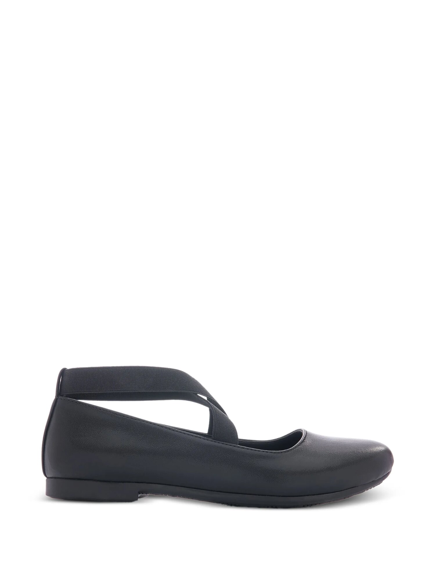 Балетки LA PERLA Cross-strap ballet flats, размер 23, , черный — фото 1