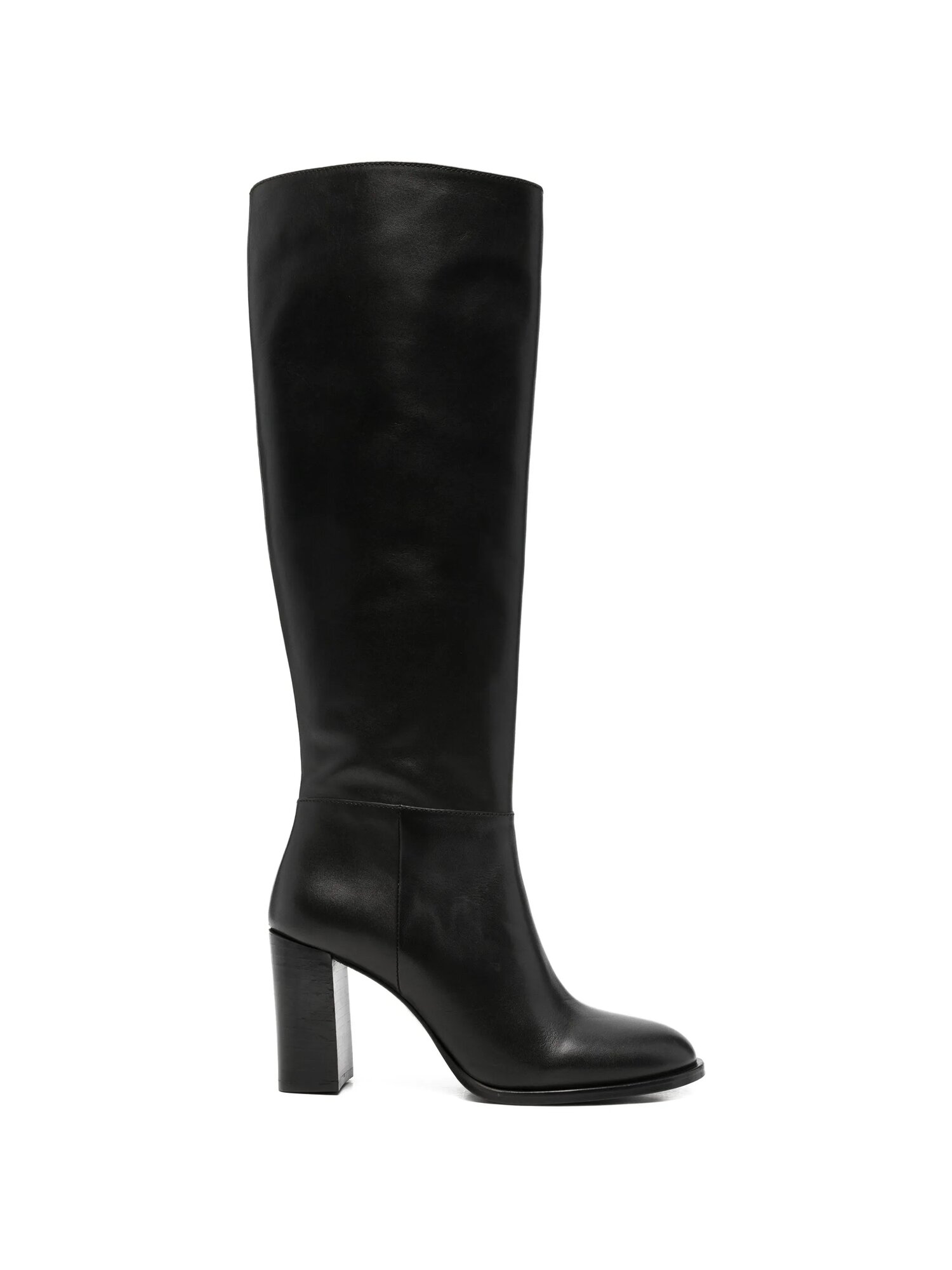 Ботинки Side-zip block-heel boots