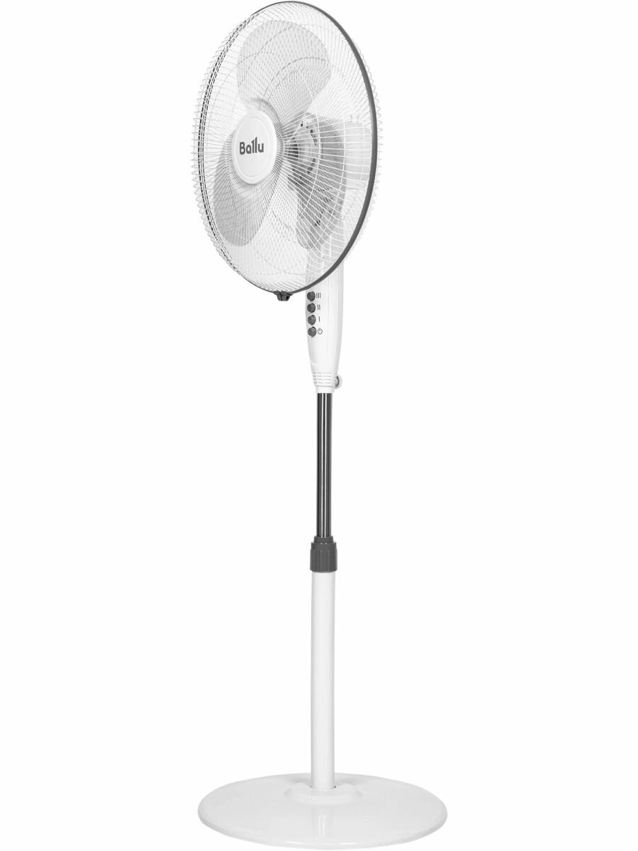 Вентилятор напольный Ballu BFF-815W 40Вт скорост:3 белый (упак:1шт)
