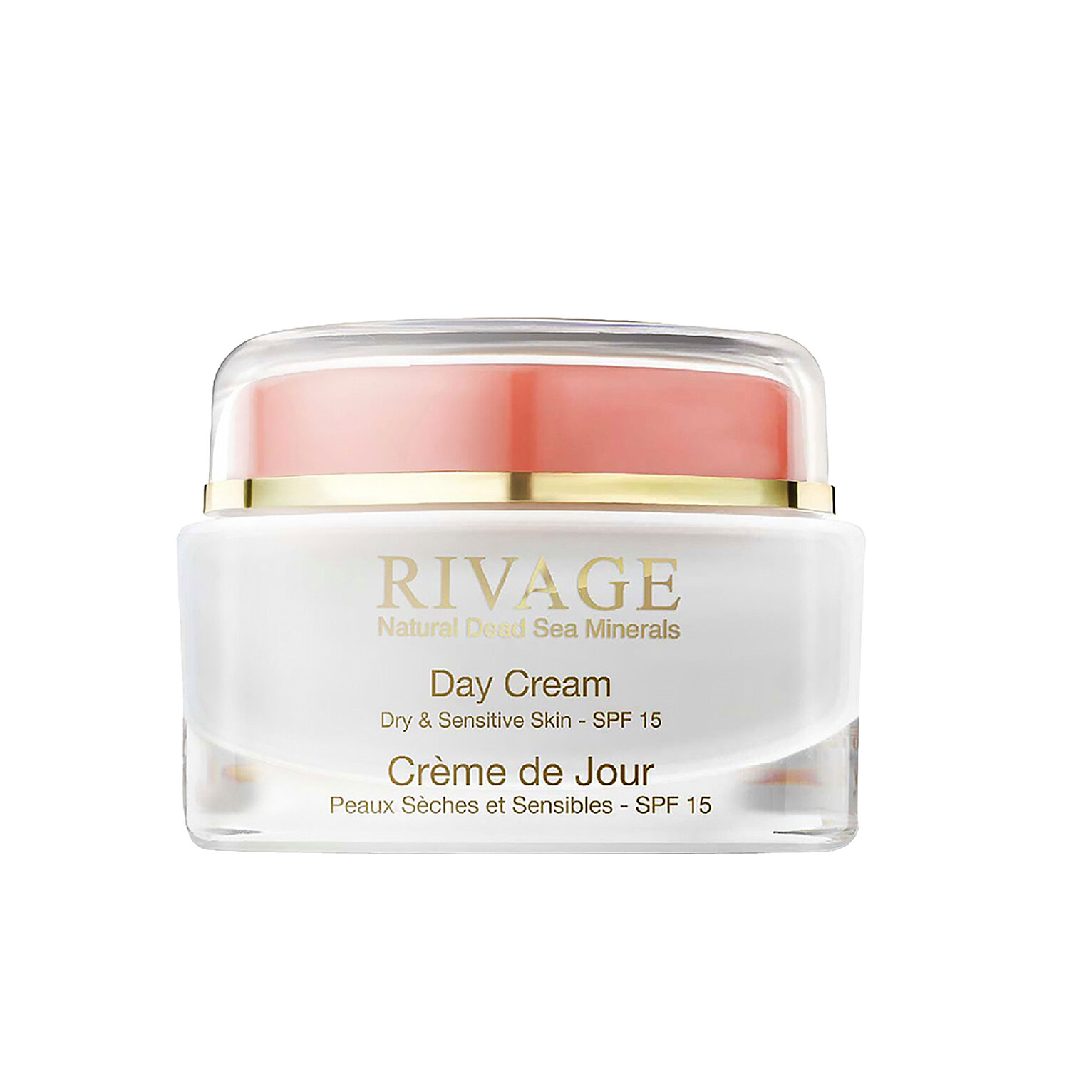 RIVAGE Day Cream for Dry & Sensitive Skin SPF15 Крем для лица дневной для сухой и чувствительной кожи SPF15 50 мл