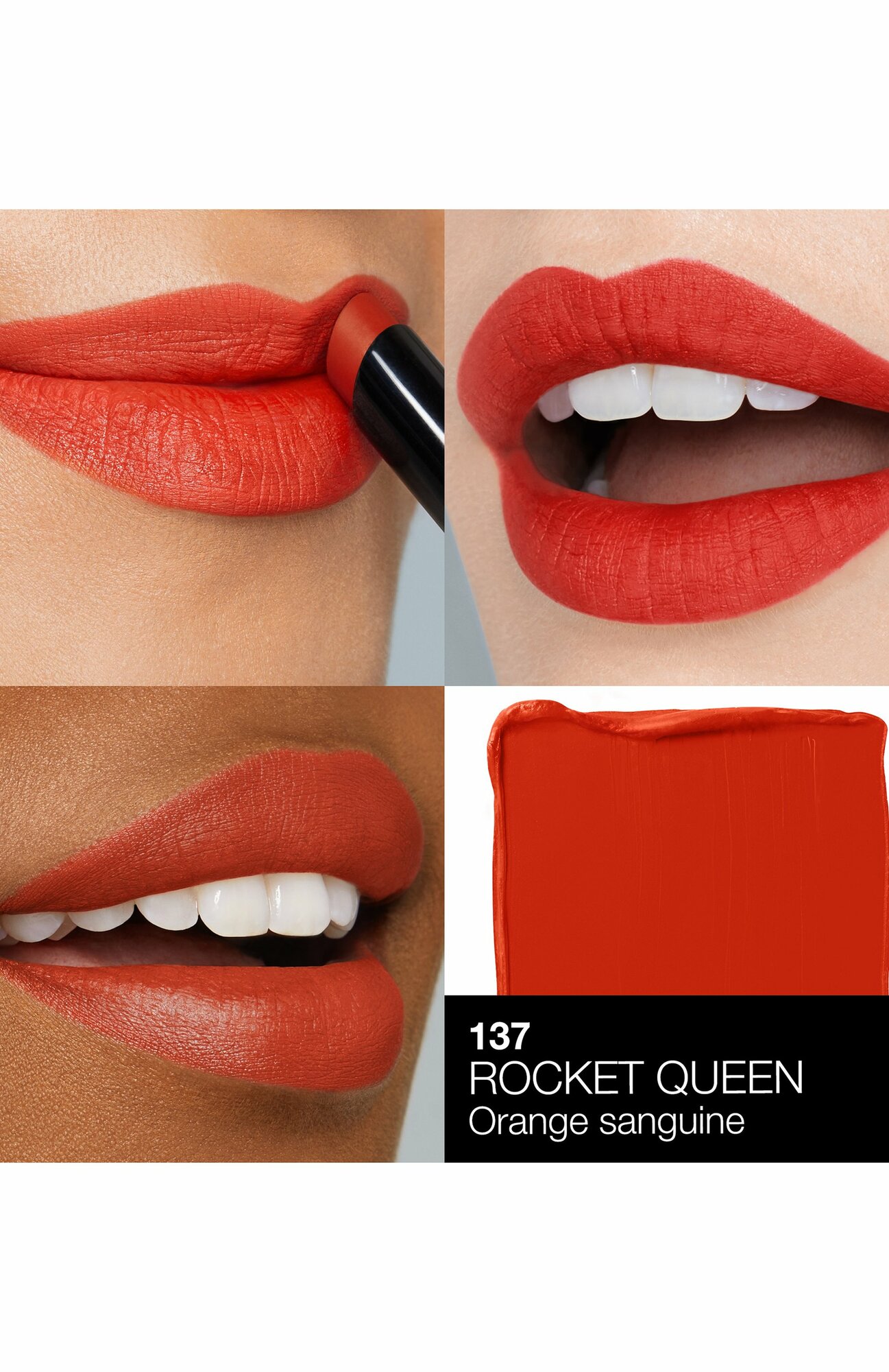 Помада для губ Powermatte Lipstick, оттенок Rocket Queen NARS