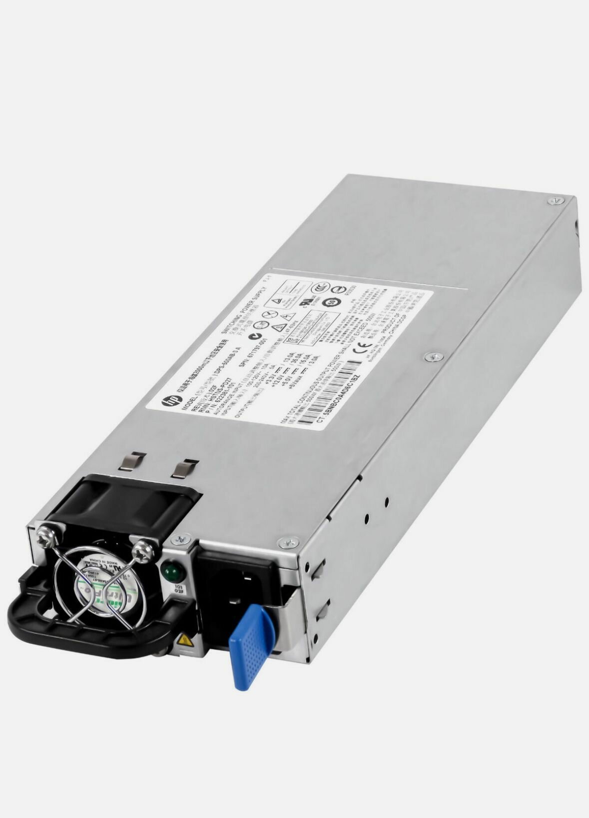 Блок питания HP 500Wt (Delta) для серверов DL160 Gen8, DPS-500AB-3 A, 671797-001
