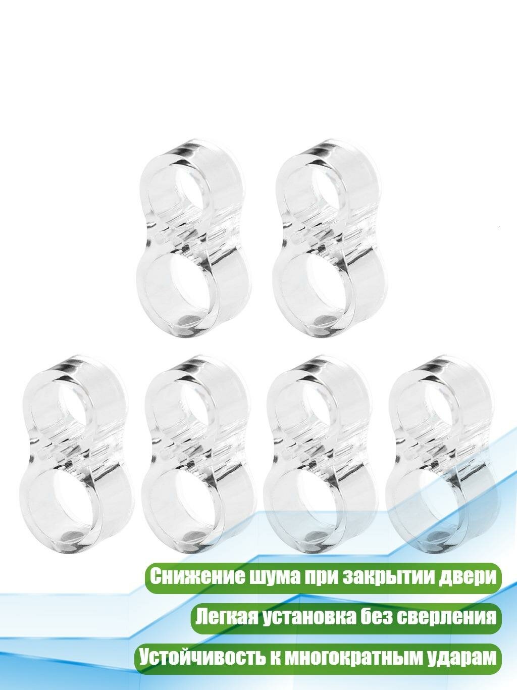 Защитные накладки на дверные ручки, Прозрачный цвет