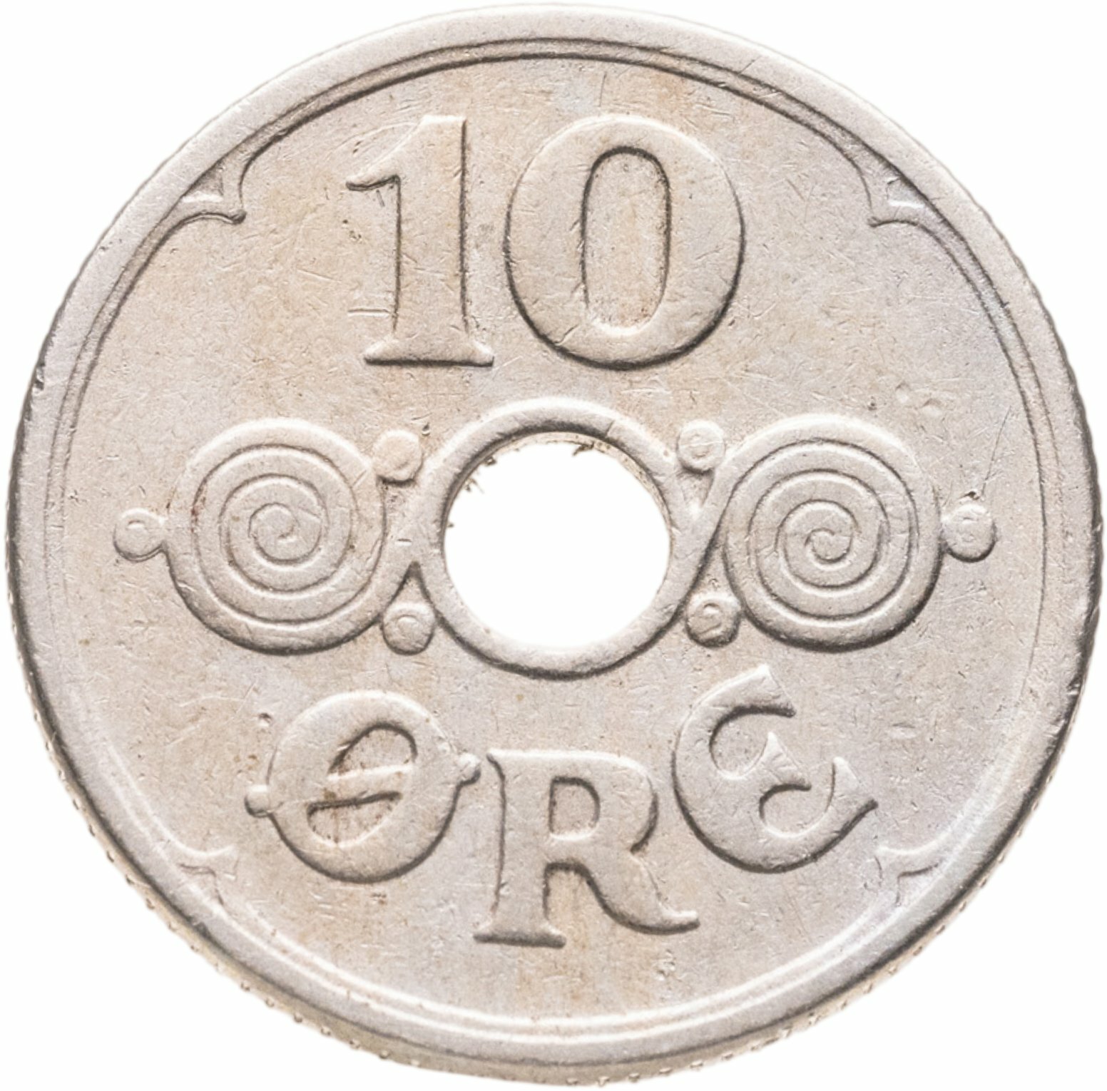 Дания 10 эре (ore) 1931 — фото 1