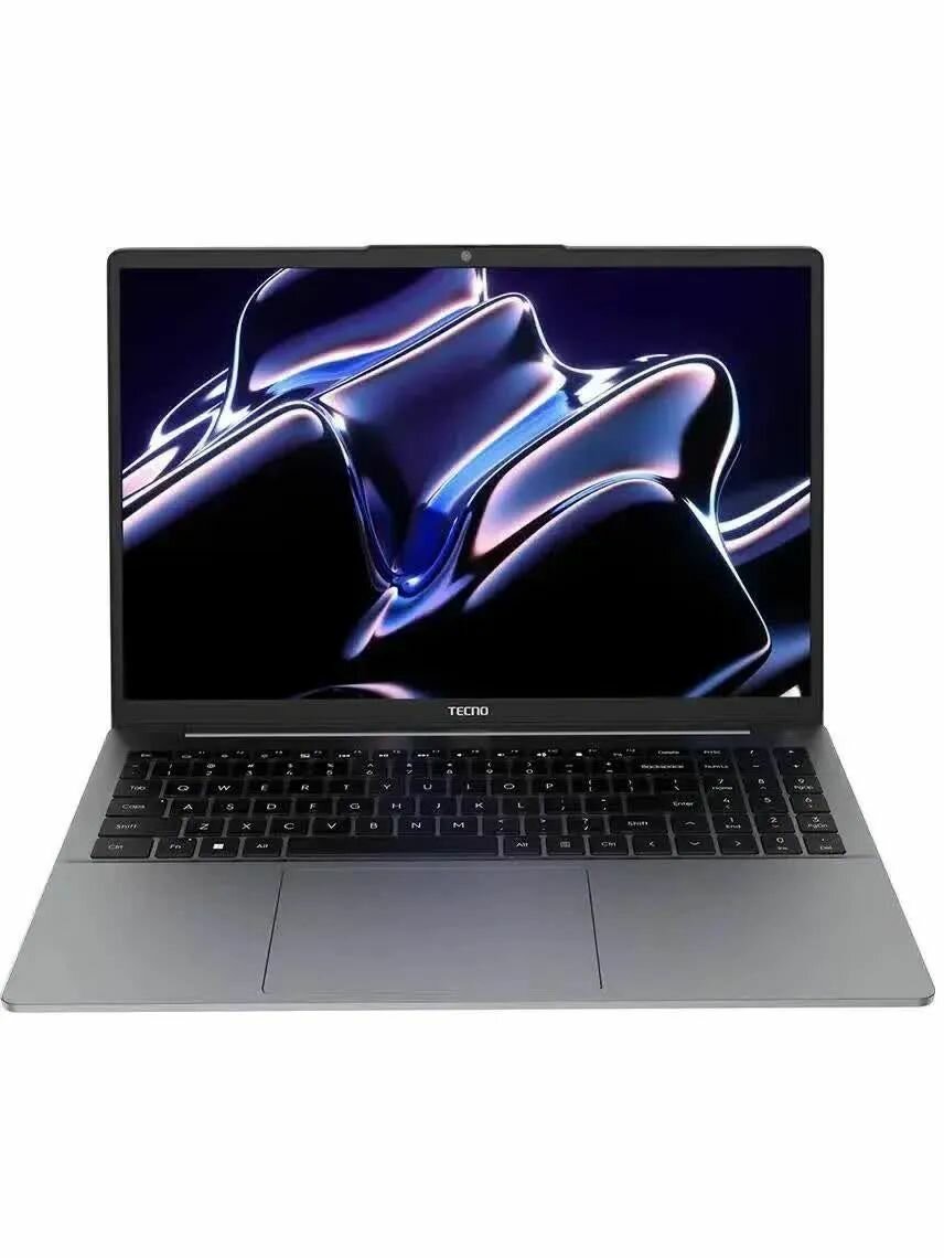 Tecno MegaBook K16SFA Ноутбук 16", AMD Ryzen 7 7735HS, RAM 16 ГБ, SSD 512 ГБ, AMD Radeon Graphics, Windows Home, (71005000408)