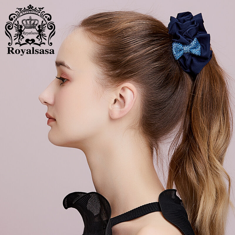 Royalsasa Fashion Fabric Butterfly Hairband Headband Hair Flower Hair Rope