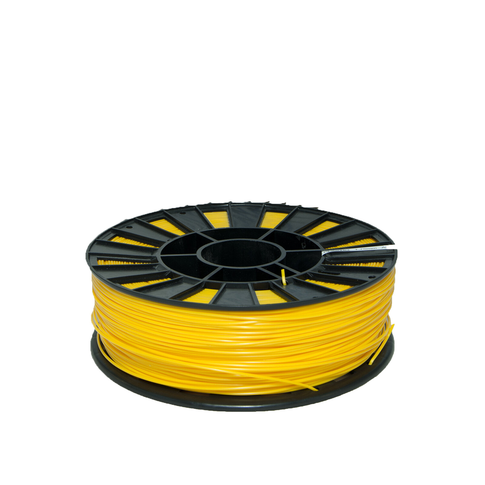 Пластик ABS для 3D принтера, 1.75 мм, 400м, 1кг, желтый