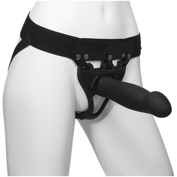 Универсальный полый страпон с креплением Body Extensions - BE Bold - Black