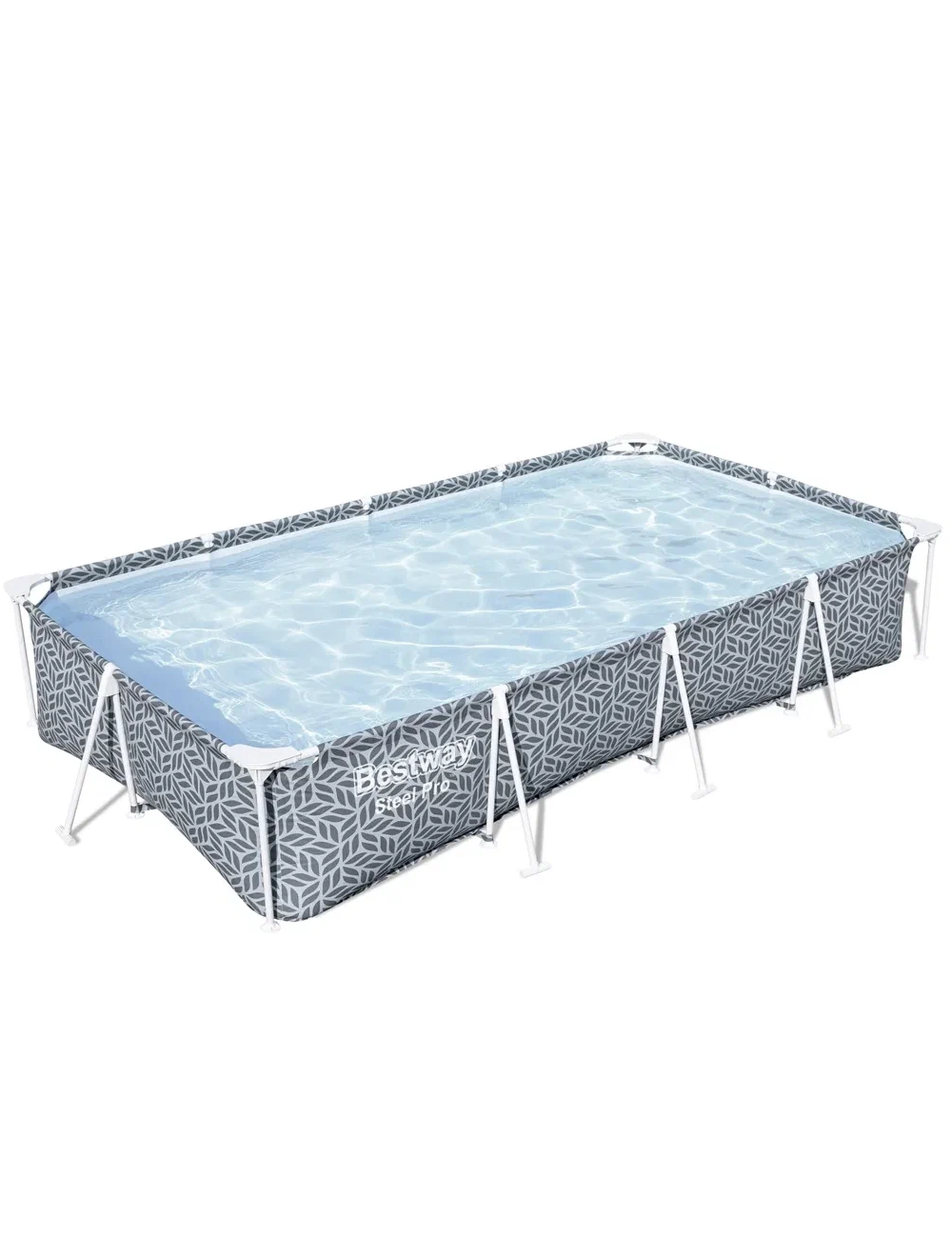 Каркасный бассейн Bestway 561FT BW Power Steel Pro серый, 366x201x66см