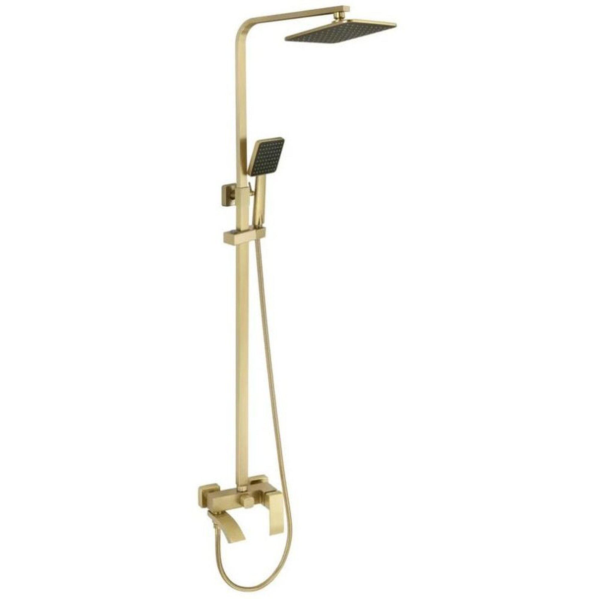 Душевая стойка Fmark (Фмарк) FS8645C, матовое золото