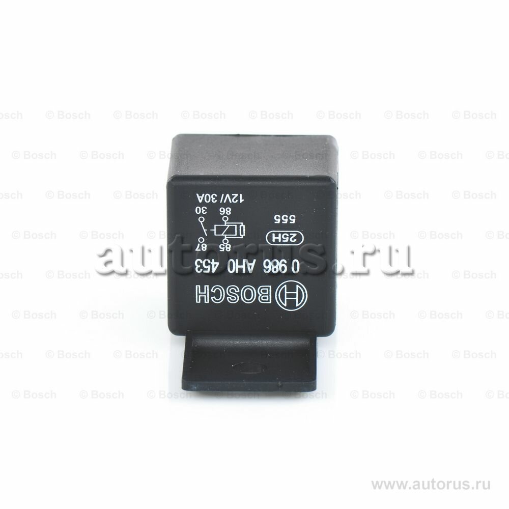 Реле блокировочное UNIVERSAL 12V 30A 4pin BOSCH 0 986 AH0 453