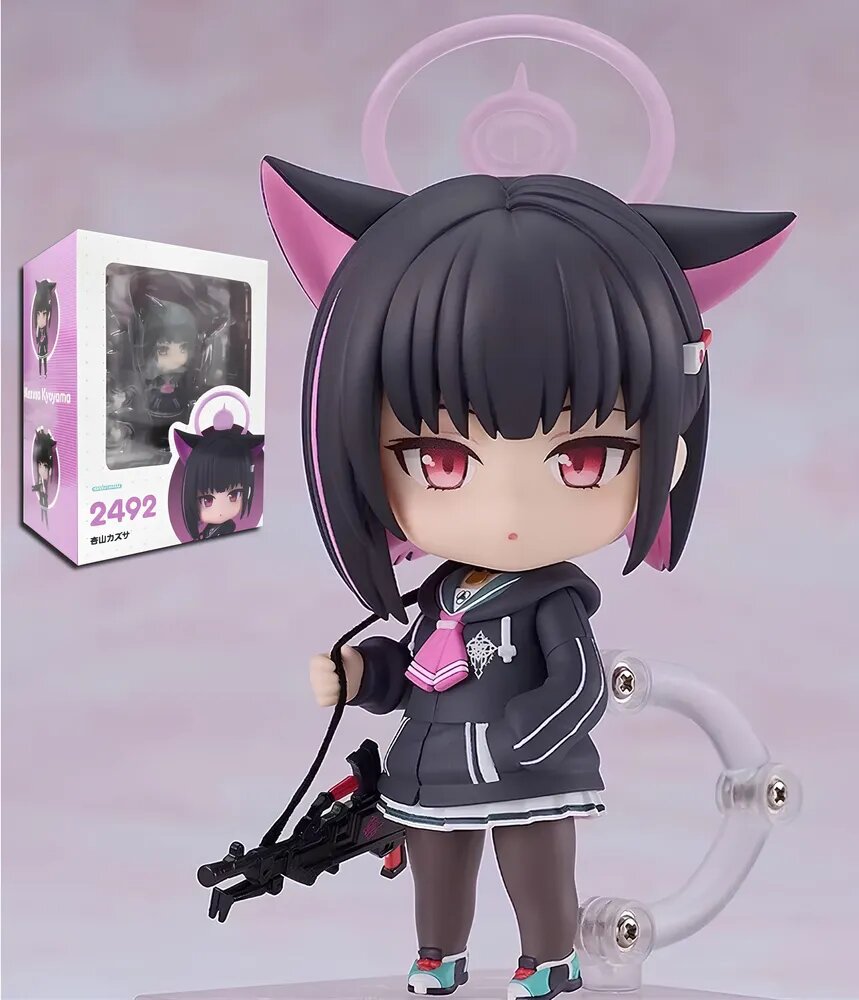 Фигурка Аниме Синий архив Сэрика Куроми / Blue Archive Serika Kuromi (10см)