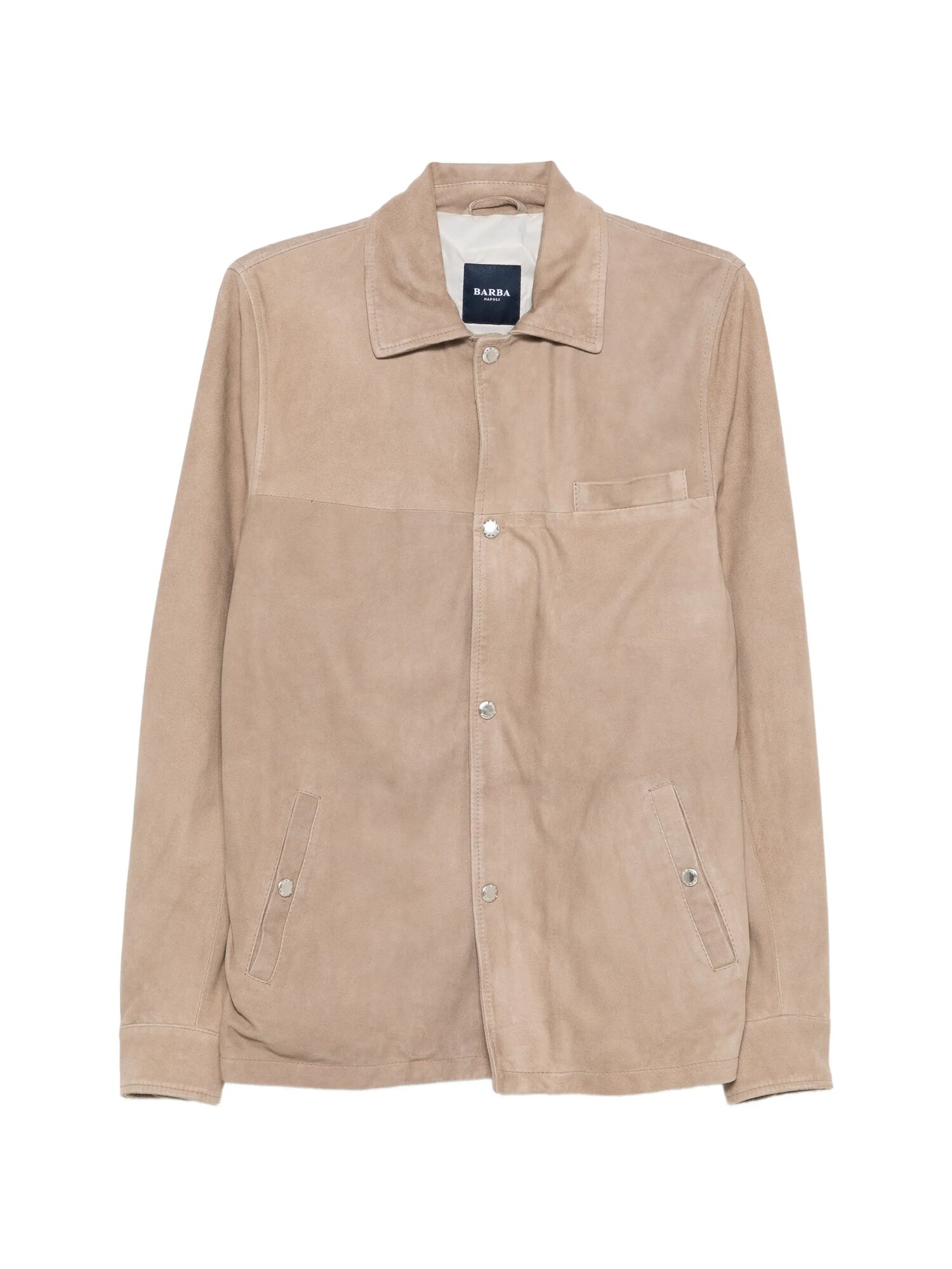 Куртка Buttoned leather jacket