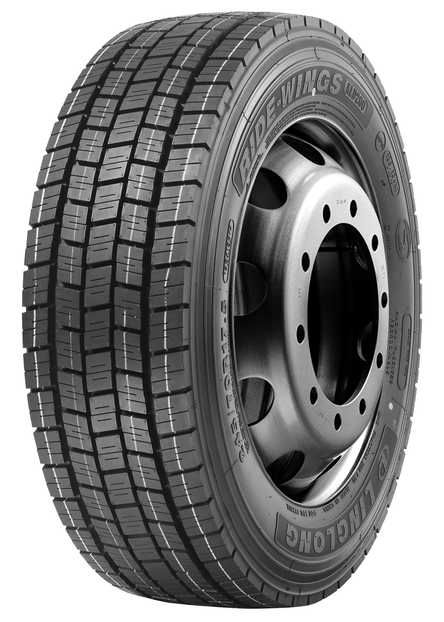 Шина грузовая LingLong KLD200 245/70R19.5 136/134M на ведущую ось