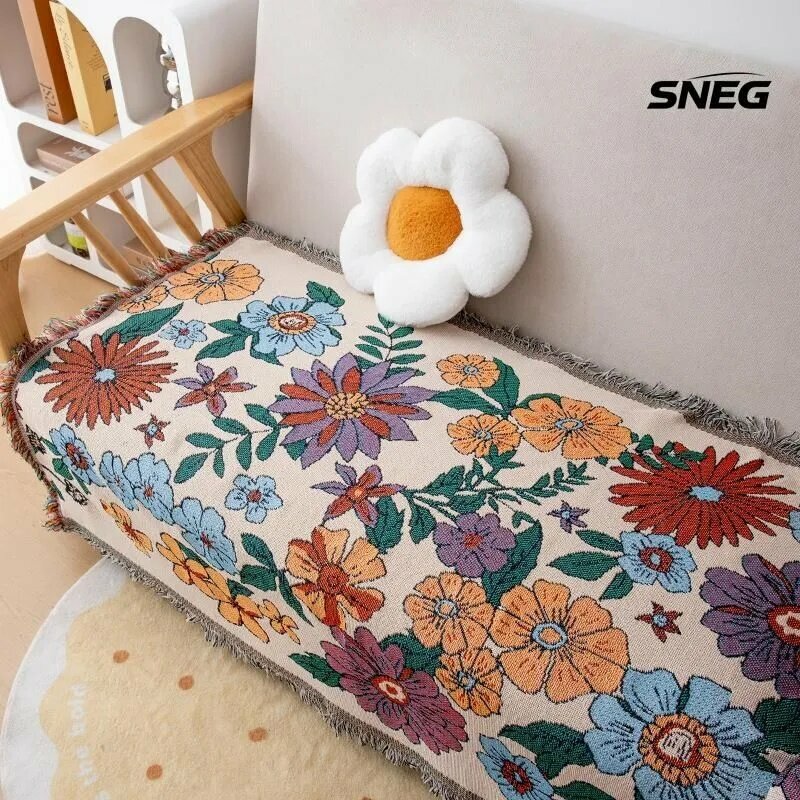 Покрывало SNEG CARPET, Полиэстер с размерами: 90 см х 180 см