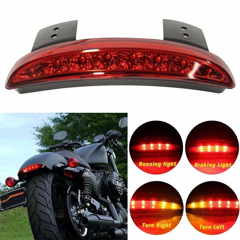 Красный LED стоп-сигнал для мотоцикла Honda Shadow Spirit