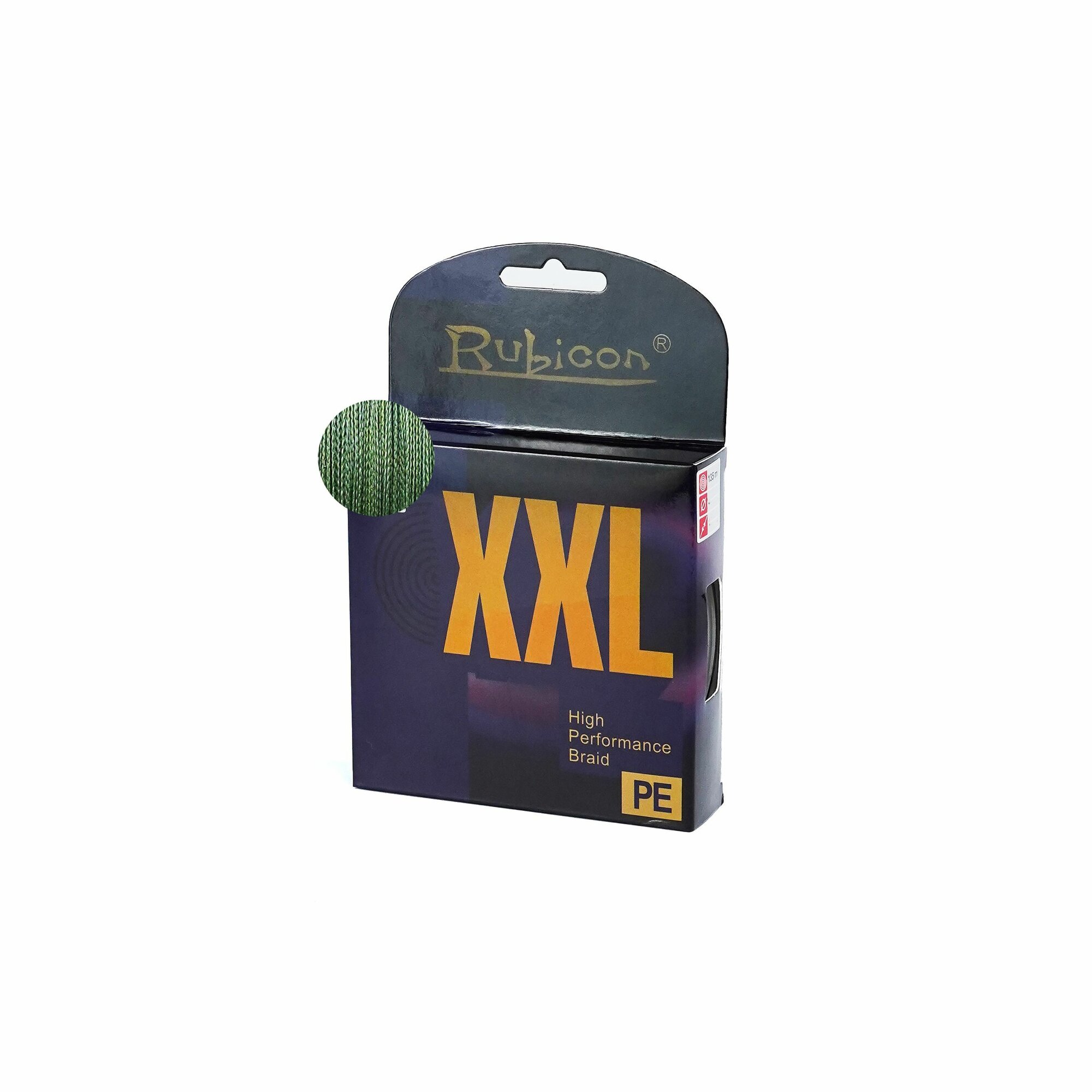 Плетеный шнур для рыбалки XXL 135 м olive, 0,18mm