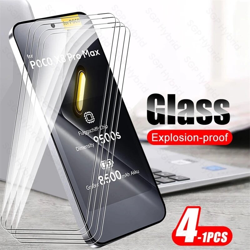 Защитное стекло для Poco X8 Pro Max, 1шт