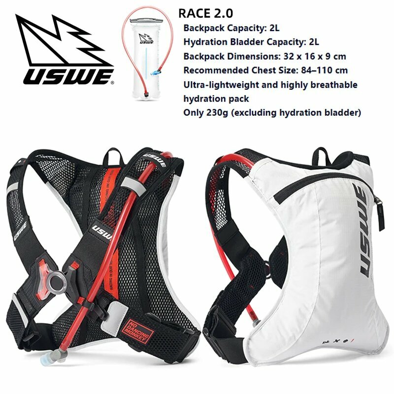 Гидратационный рюкзак USWE Race 2.0, 2л, V-5202070025