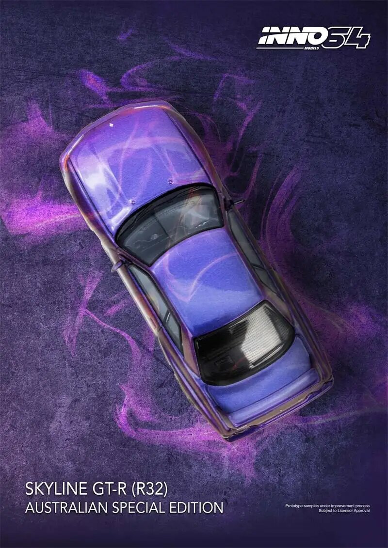 Bburago Skyline AR32 1:64 Midnight Purple