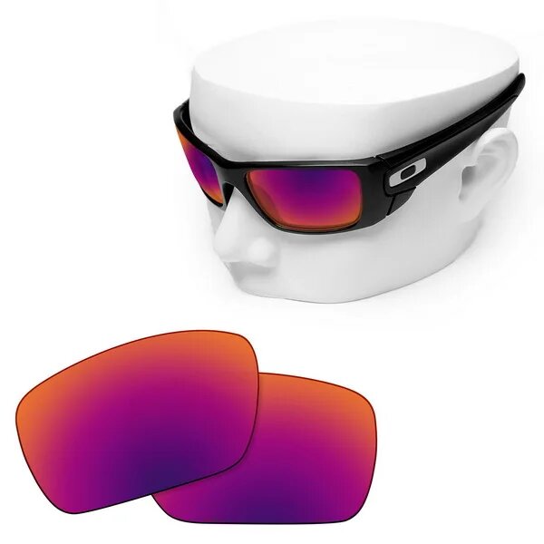 Линзы Oakley Fuel Cell Purple Red Mirror, поляризованные