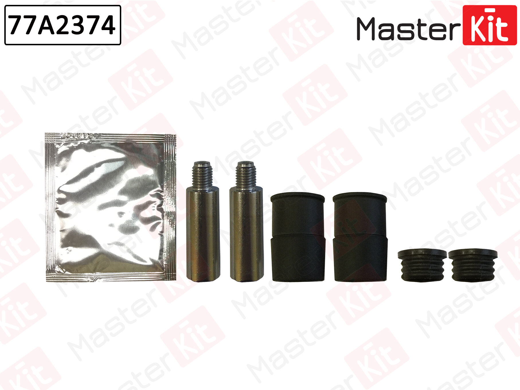 Комплект направляющих тормозного суппорта BMW 5 F10 2009 - 2016 Ford S-MAX CJ 2015 - MasterKit 77A2374