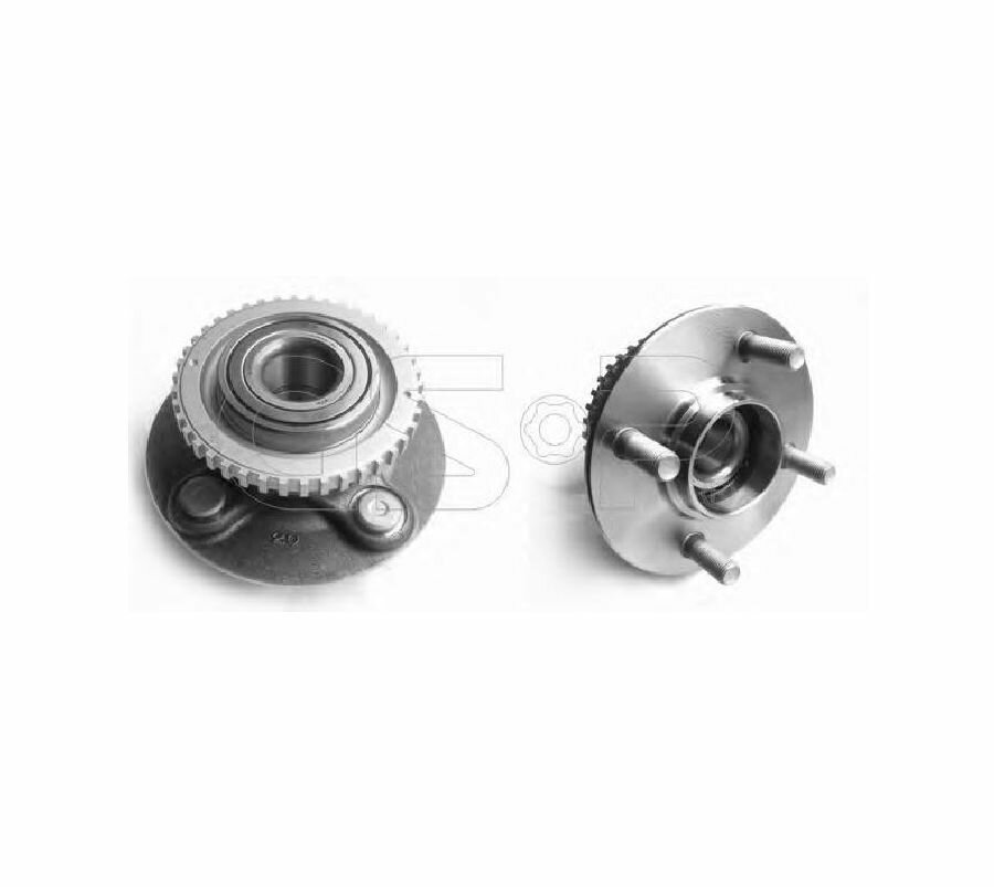 Ступица с подшипником NISSAN ALMERA N15 95-00 зад. +ABS