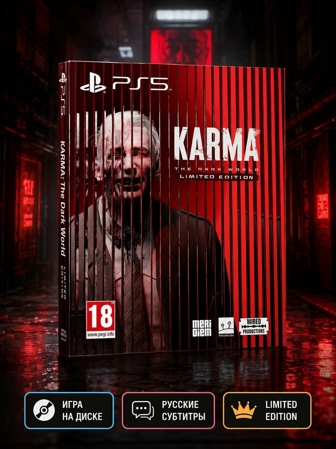 Игра KARMA: The Dark World Limited Edition (PlayStation 5, Русские субтитры)