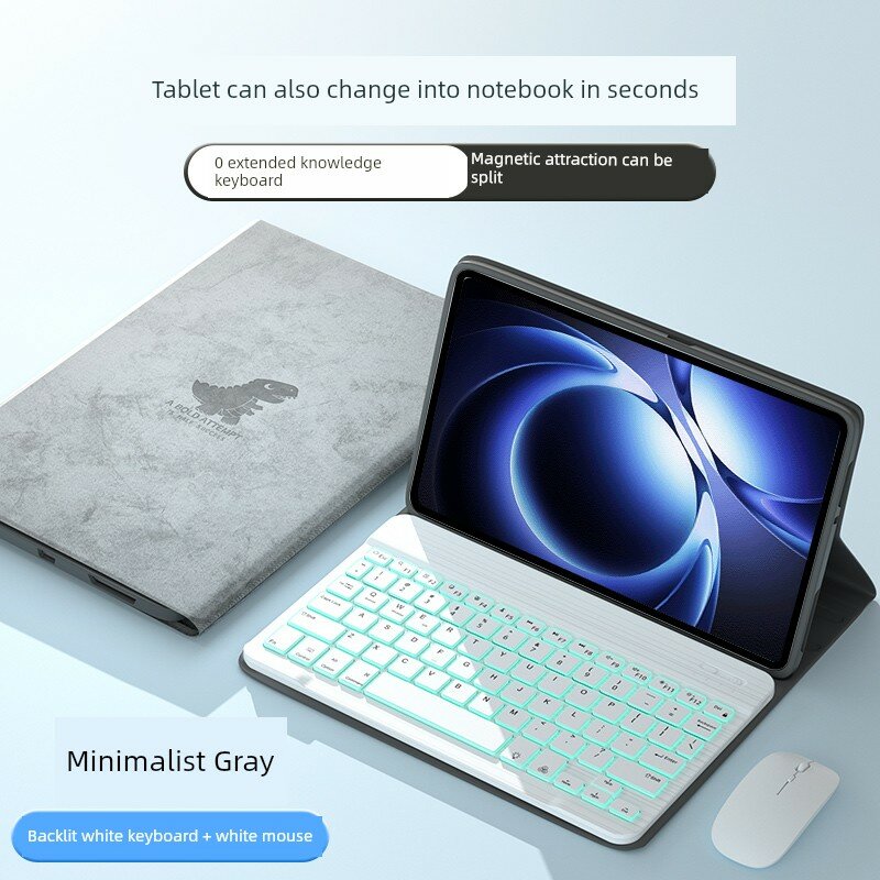 Чехол Gomi для планшета Redmi Kpad 7sPro с Bluetooth-клавиатурой, магнитный чехол для планшета Xiaomi 7ultra, защитный