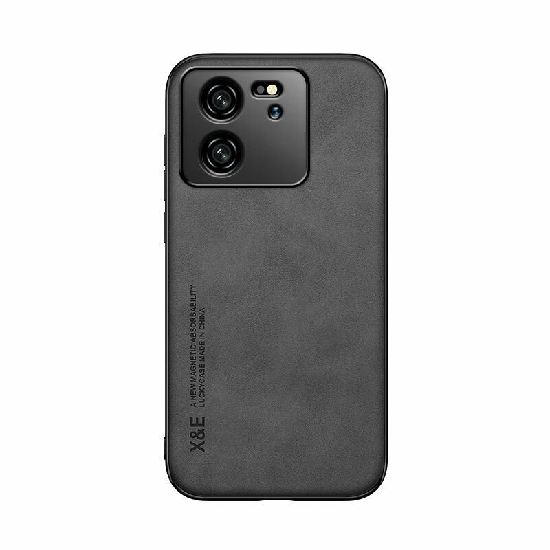 Чехол на Xiaomi 13T / 13T Pro Роскошная кожа противоударный с защитой камеры