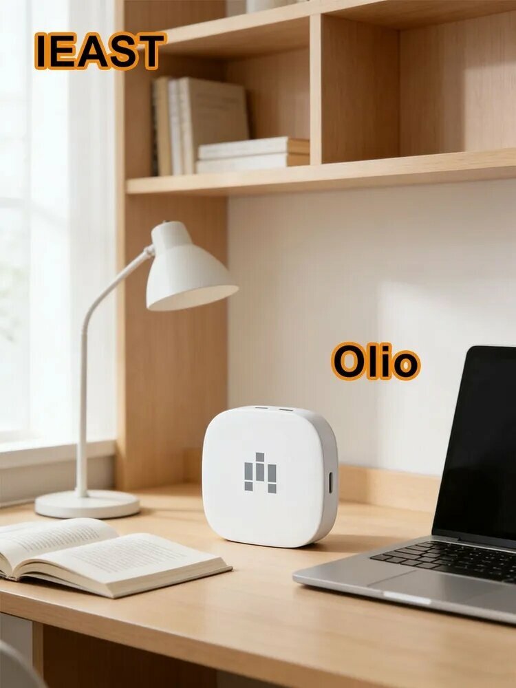Аудиостример IEAST Olio AirPlay 2 Bluetooth 5.2 WiFi 2.4/5.8 ГГц Hi-Res 192 кГц/24 бит