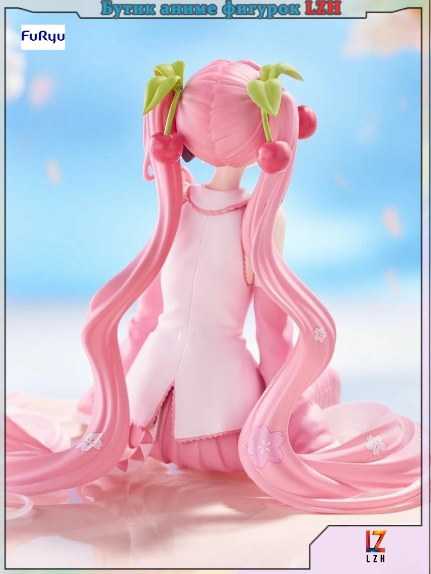 Аниме Фигурка FuRyu Noodle Stopper Figure piapro Хаунэ Мику(Hatsune Miku) 14cm(LZH)