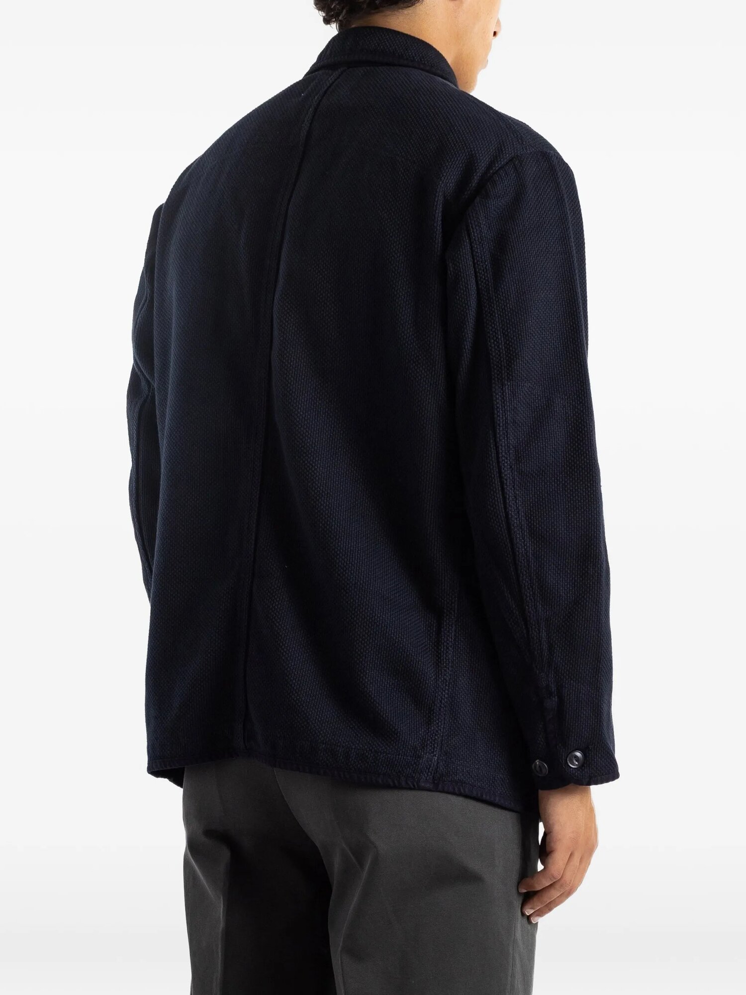 Куртка  Sashiko overdye jacket, размер 48, синий — фото 1