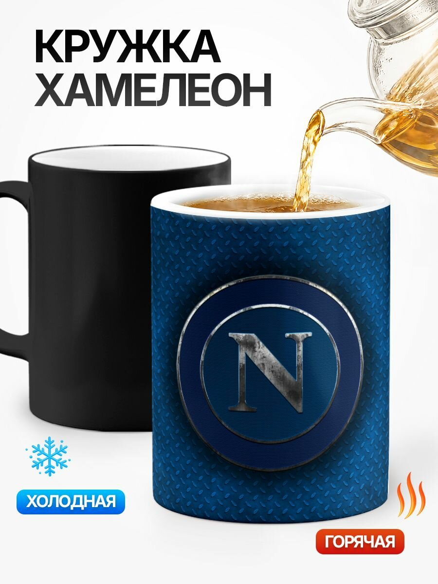 Кружка хамелеон SSC Napoli Наполи