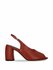 Туфли PREMIATA Peep toe slingback pumps, размер 39 EU, brown