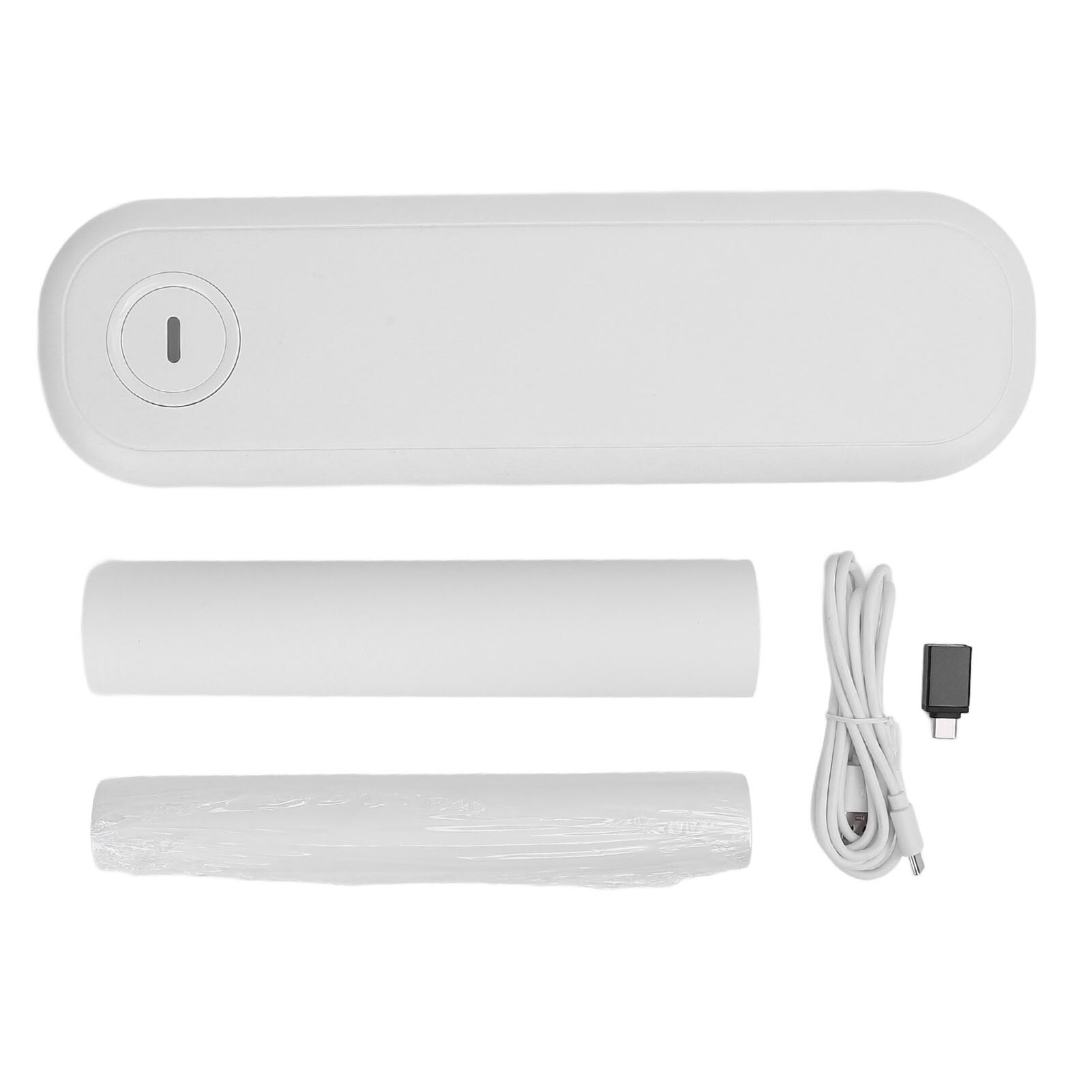 Портативный дорожный термопринтер беспроводной bluetooth 200dpi 2600mah аккумулятор управление приложением a4 без чернил мобильный с двумя рулонами бумаги для телефона пк