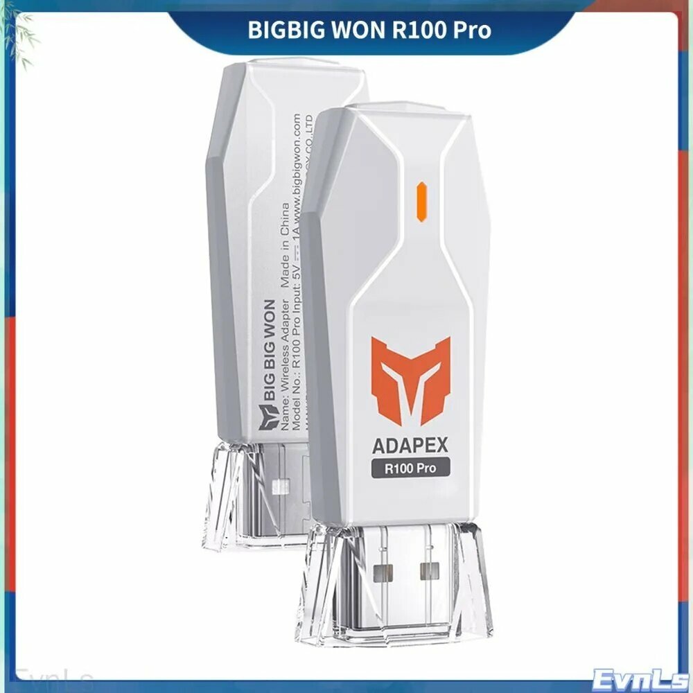 Беспроводной адаптер BIGBIG WON R100 приемник для геймпадов Pro controller Nintendo Switch Windows 10 PC dualshock PS4 dualsense PS5 XBOX One Series S/X USB Wireless adapter