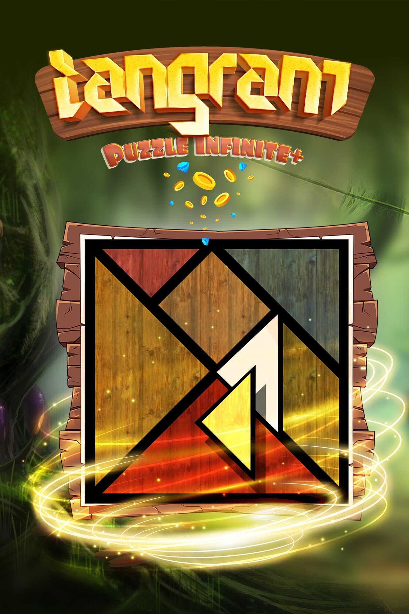 Tangram Puzzle INFINITE - PC & XBOX — ключ активации Xbox / Microsoft Store · PC, Xbox · цифровой ключ · любой регион