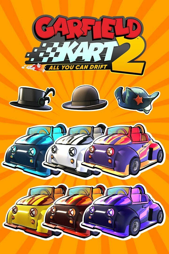 Garfield Kart 2 - All You Can Drift - Garfing Cosmeowtics — ключ активации Xbox / Microsoft Store · Xbox One, Xbox Series X|S · цифровой ключ · любой регион