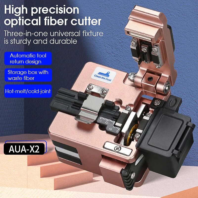 Скалыватель оптического волокна LeeBeTo AUA-X2 Rose gold AUA-X2