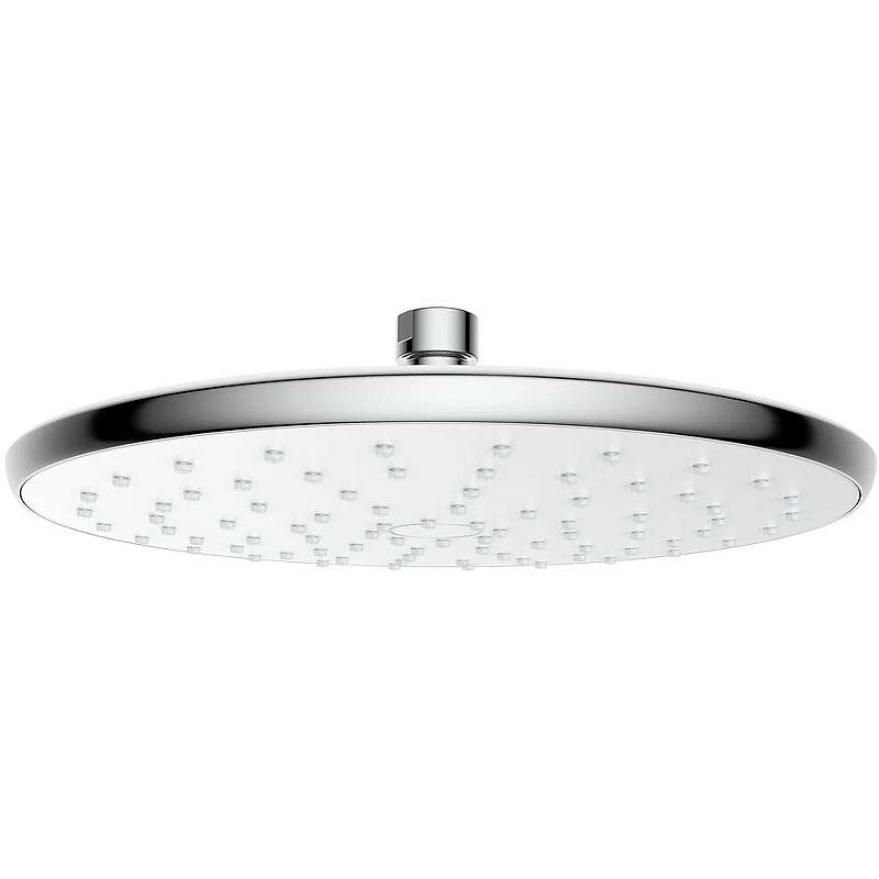 Верхний душ Lemark LM8130C 228х228 мм, хром белый, на кронштейн