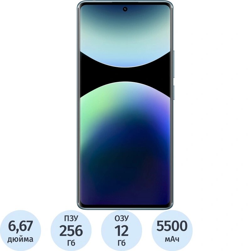Смартфон Xiaomi Redmi Note 14 Pro RU 12+256 Ocean Blue