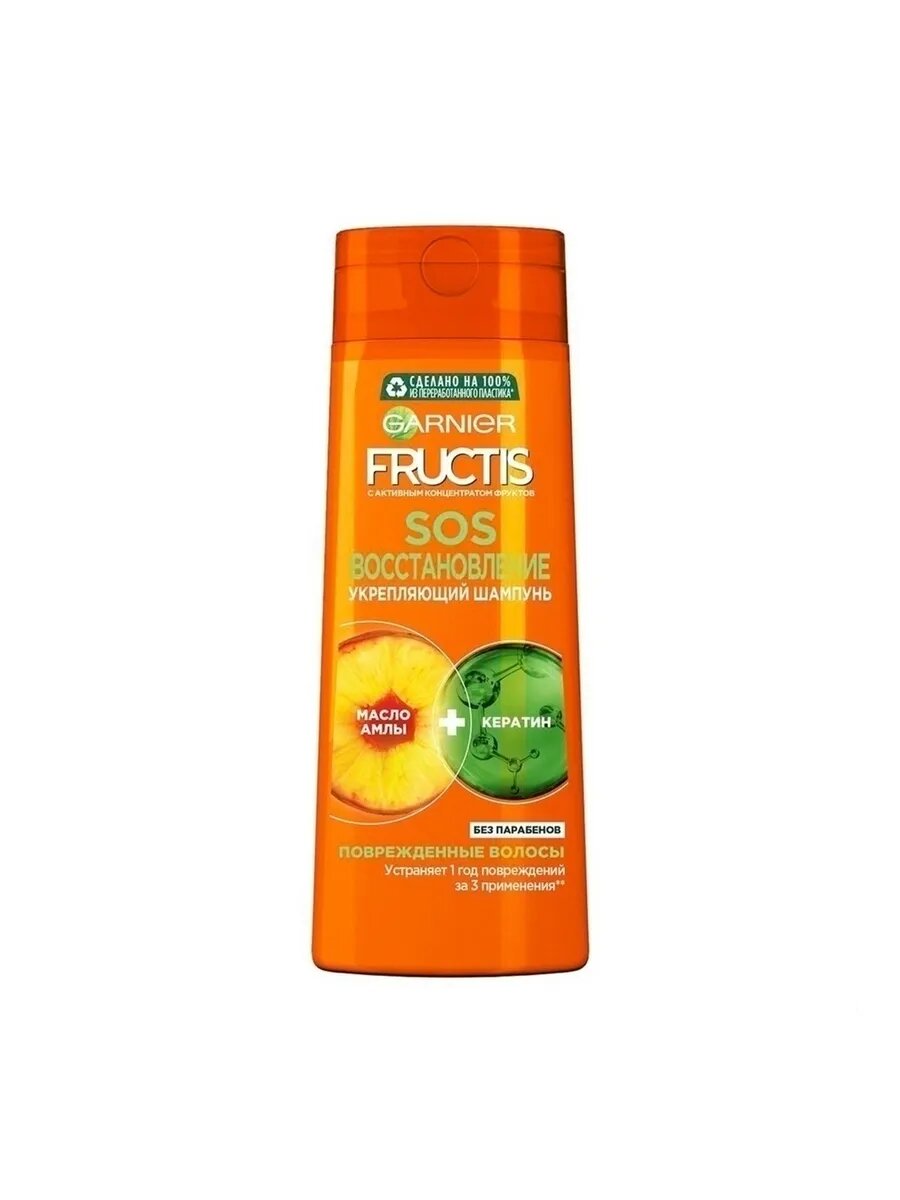 Шампунь Garnier Fructis SOS Восстановление для секущихся и о